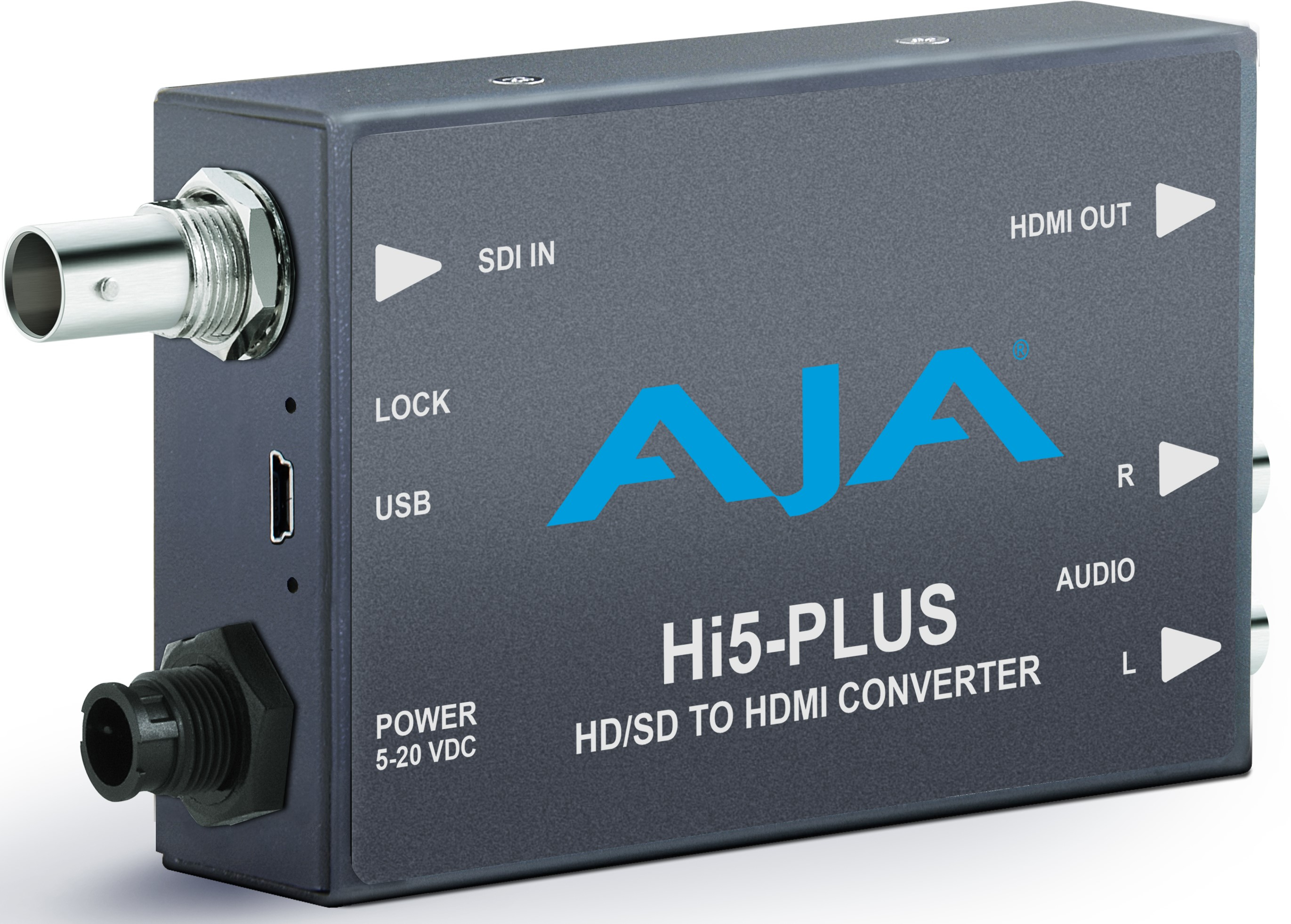 AJA Hi5-Plus 3G-SDI to HDMI converter - Vocas Sales & Services is ...