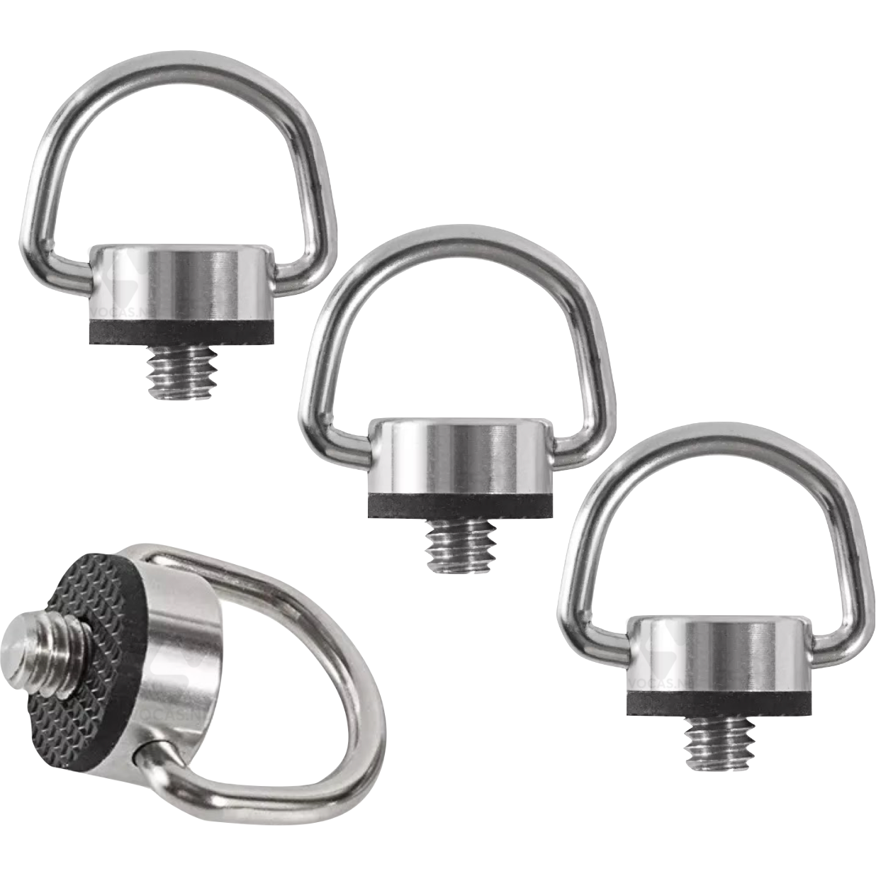 CRDBAG 1/4" D-Ring Camera Screw 4-Pack