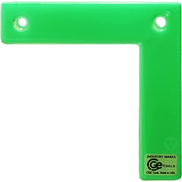 CGE Tools Industry Mark L-Marker Fluorescent Green