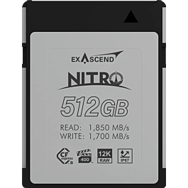 Exascend 512 GB Nitro CFexpress Type B Card