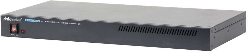 Datavideo SE-1200MU HD 6-Channel Digital Video Switcher - Vocas Sales ...