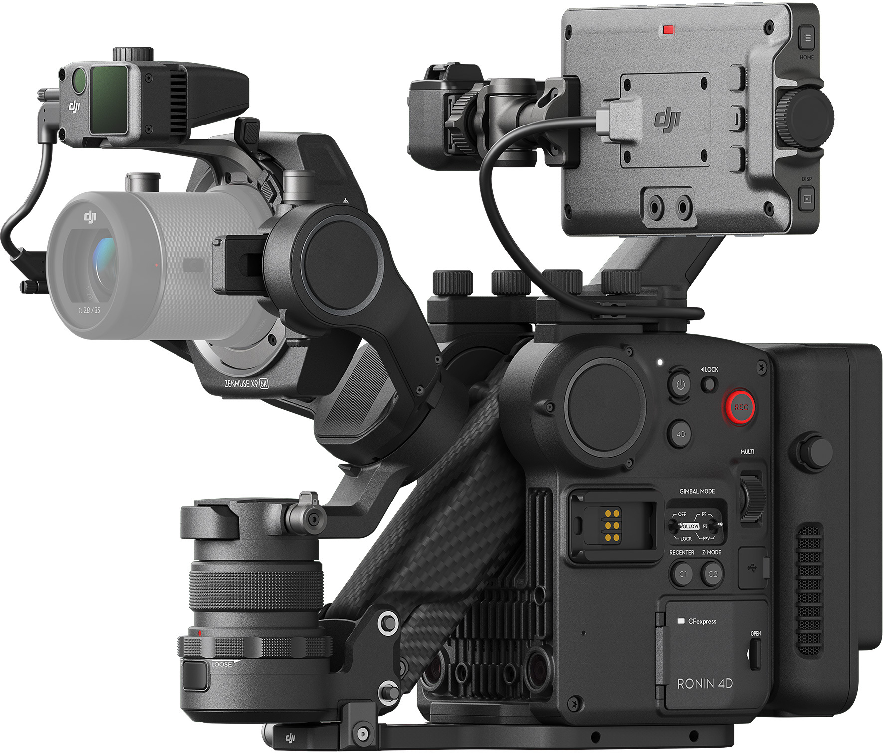 DJI Ronin 4D 4-Axis Cinema Camera 6K Combo - Vocas Sales & Services is ...