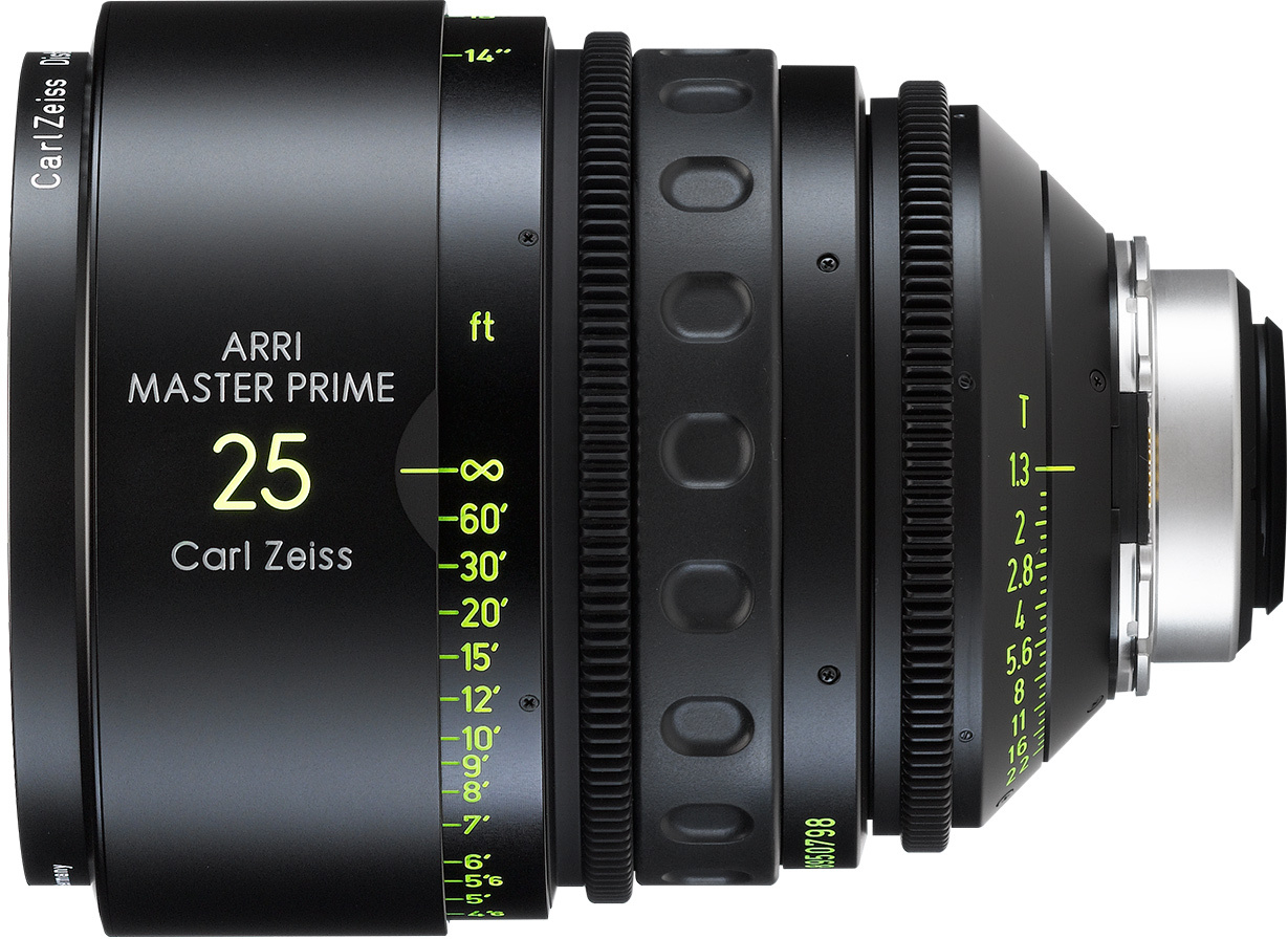 ARRI Master Prime Lens 25mm/T1.3 Feet Scale