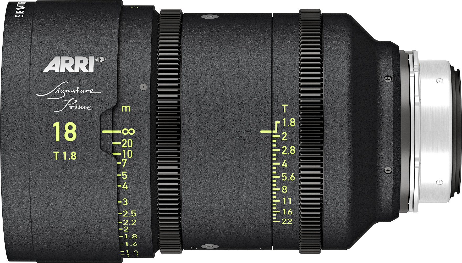 ARRI Signature Prime Lens 18mm/T1.8 Meter Scale - Vocas Sales ...
