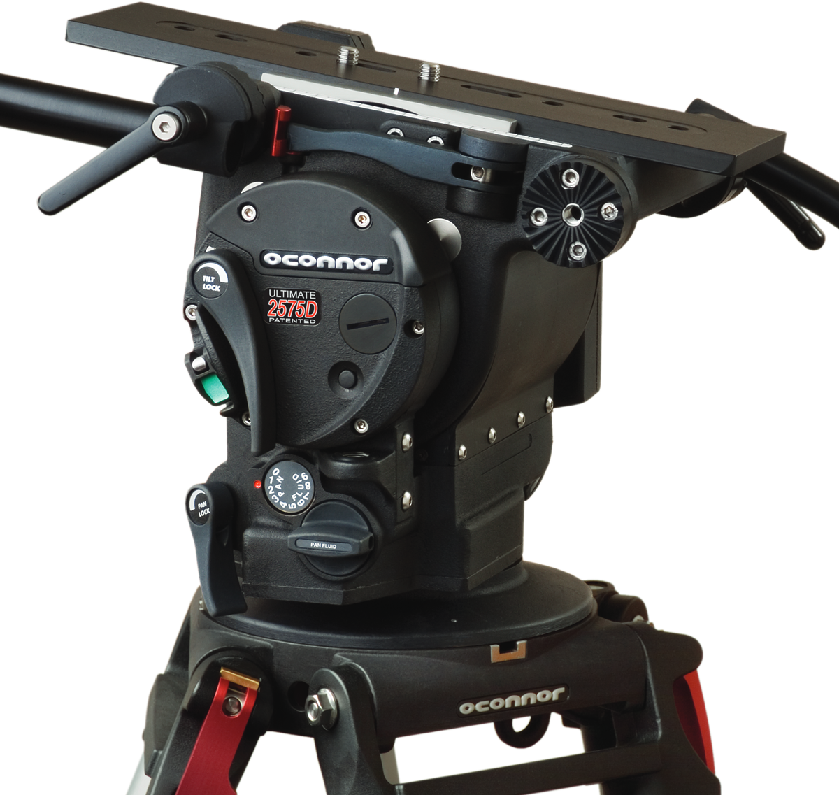 OConnor 2575D Head & Cine Mitchell Tripod with Floor Spreader (C2575 ...