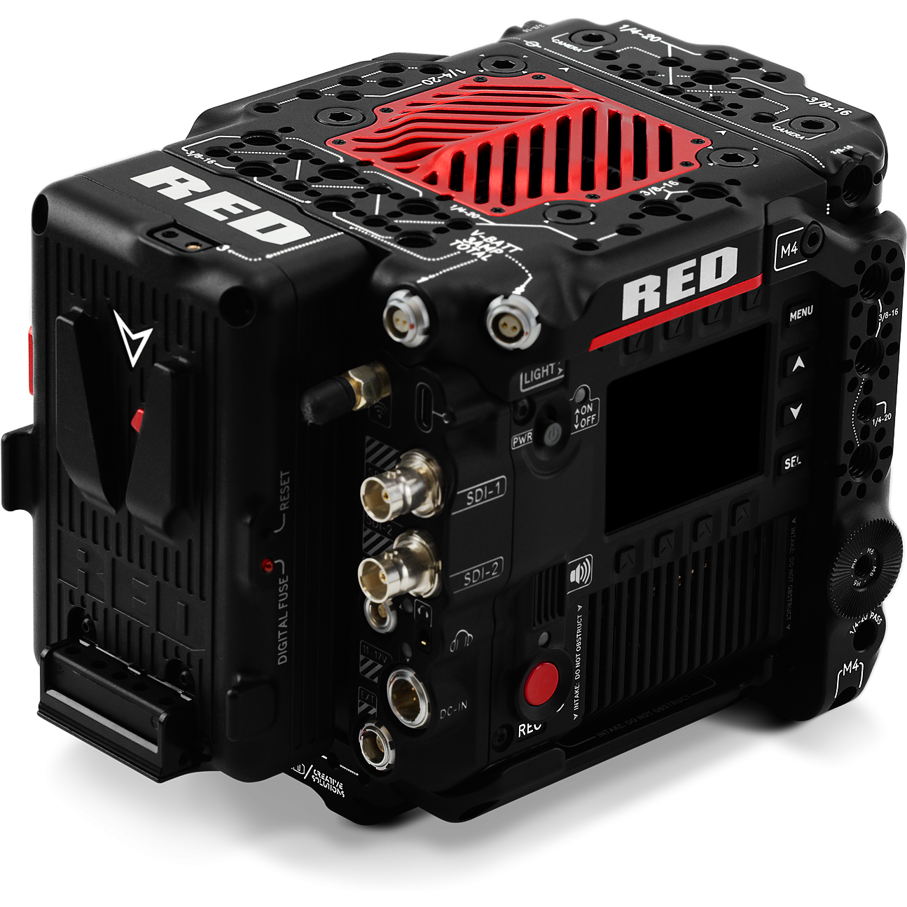 RED V-Raptor Tactical Top Plate with Battery Adapter (V-Lock)