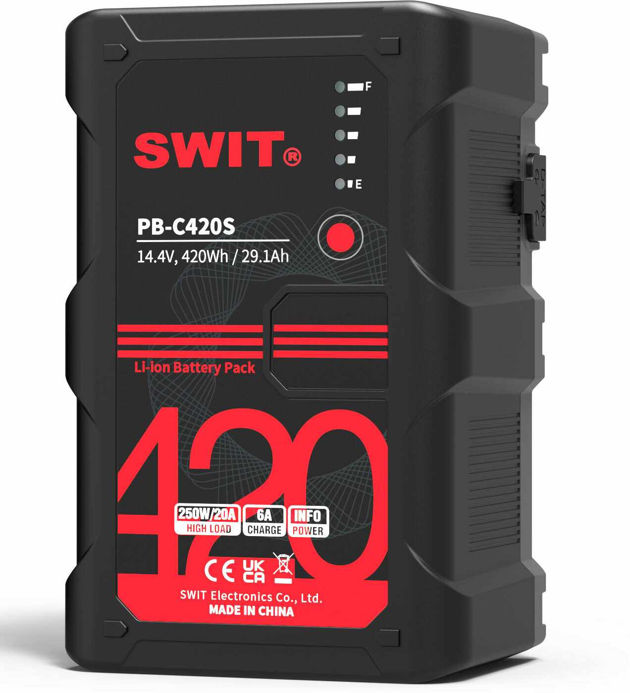 Swit PB-C420S 420Wh High Load Heavy-duty Battery, V-Mount
